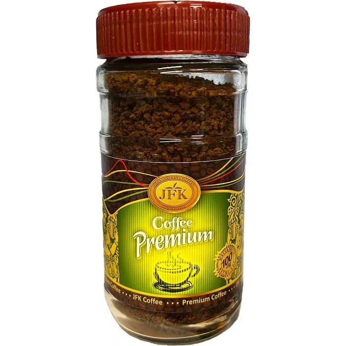 JFK Кофе растворимый Гранулированный Indian Instant Coffee Exclusive Granulated 200 гр.
