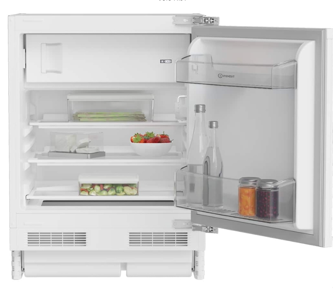 Холодильник-морозильник Indesit "IBUD 109", встраиваемый, белый