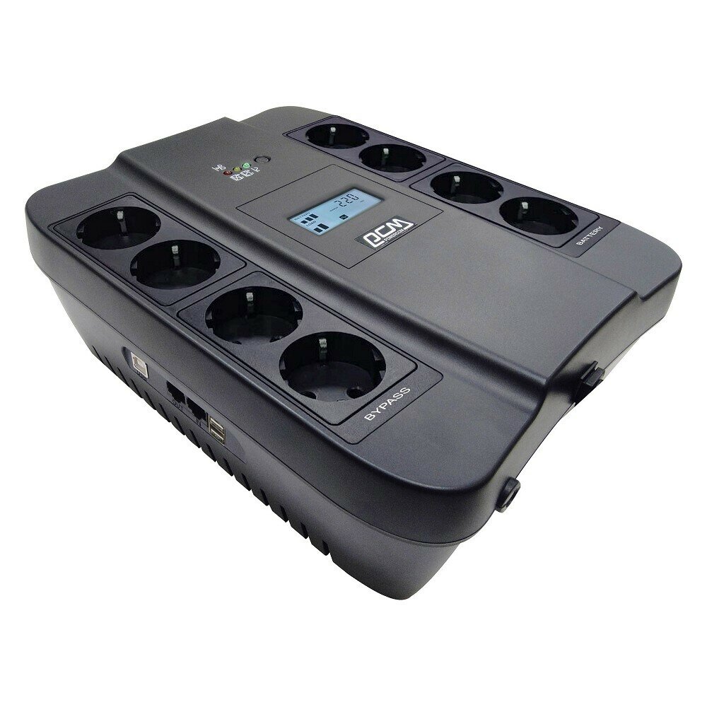 UPS PowerCom SPD-750U LCD USB ИБП
