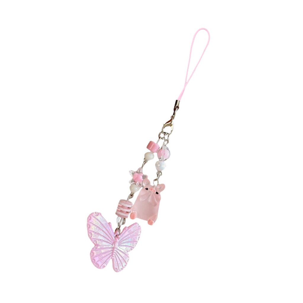 Милый брелок для телефона в виде бабочки для стильного и практичного использования