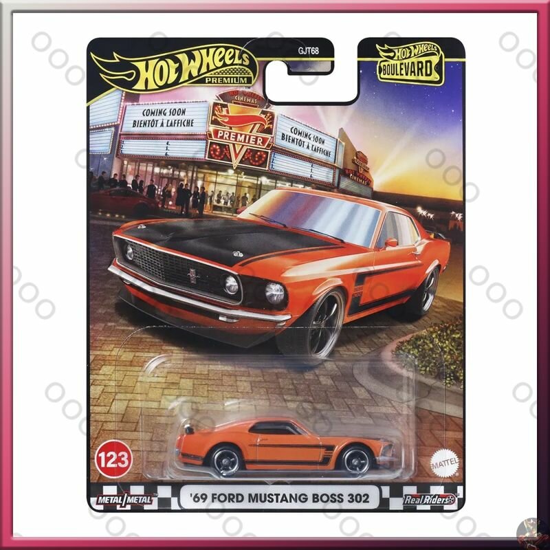 Машинка Premium GJT68 69 Ford Mustang Boss 302 модель