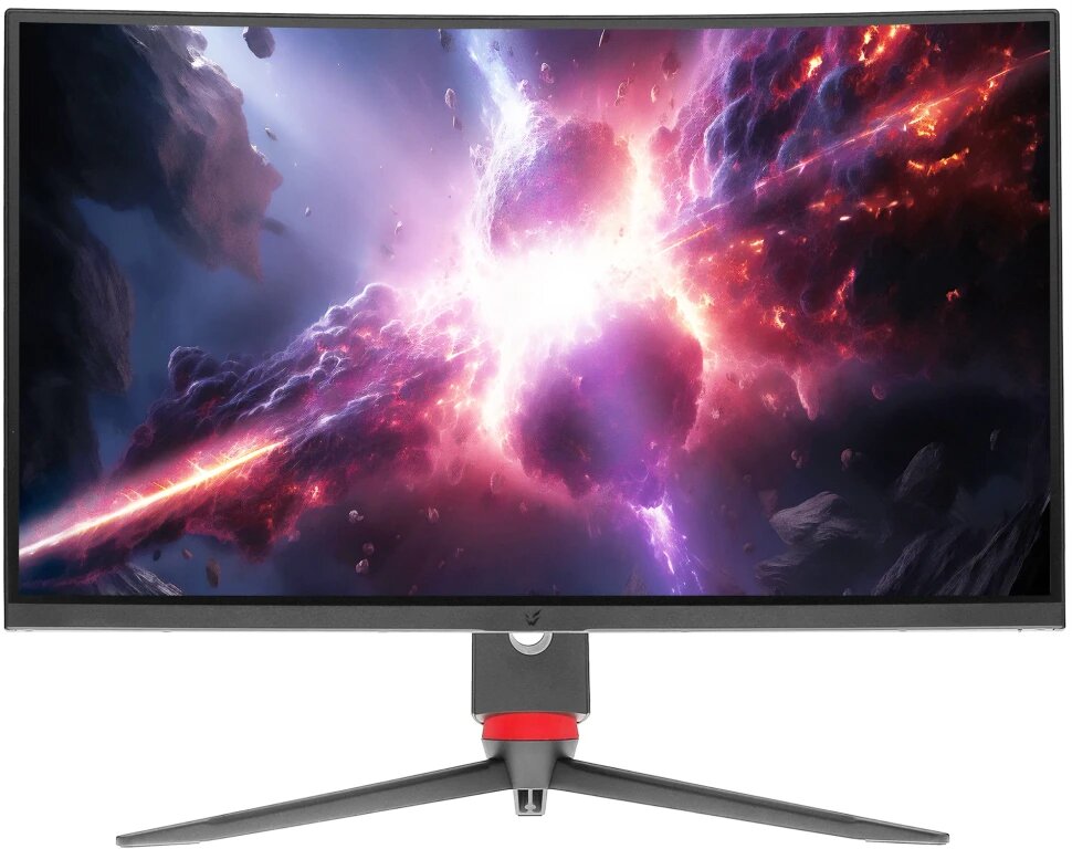 Монитор ARDOR GAMING AURORA AQ27H3, 2560x1440,165 Гц, VA, LED, 4000:1, 300 Кд/м², черный