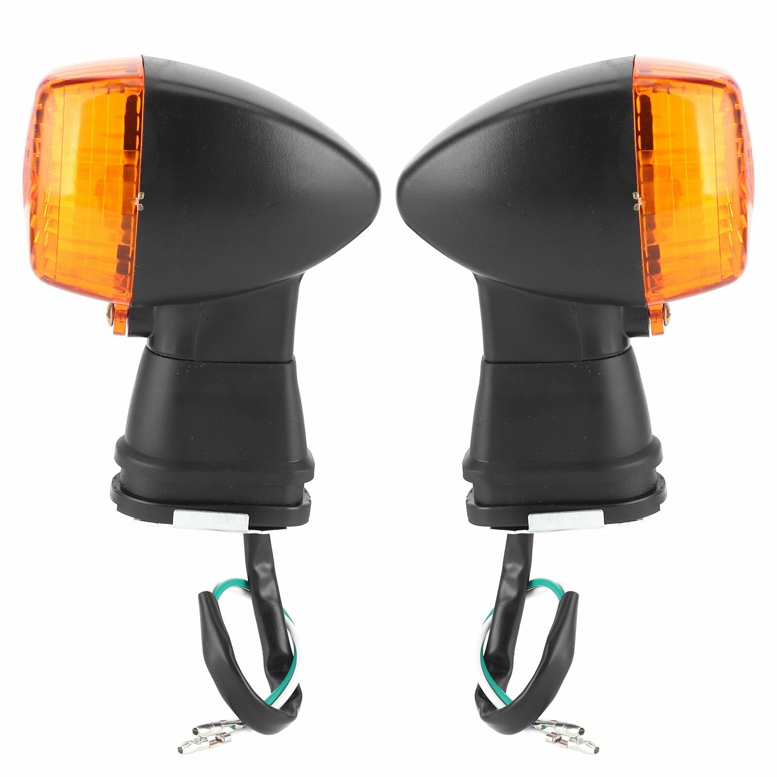 2 шт. мотоциклетный указатель поворота, желтый светильник, подходящий для Kawasaki ZX900 Ninja ZX-9R