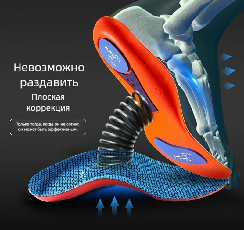 Подошва для спортивных обуви из EVA: высокая эластичность, демпфирование, впитывание пота, поддержка дуги стопы, толстая, для баскетбола/долгого стояния, супермягкая