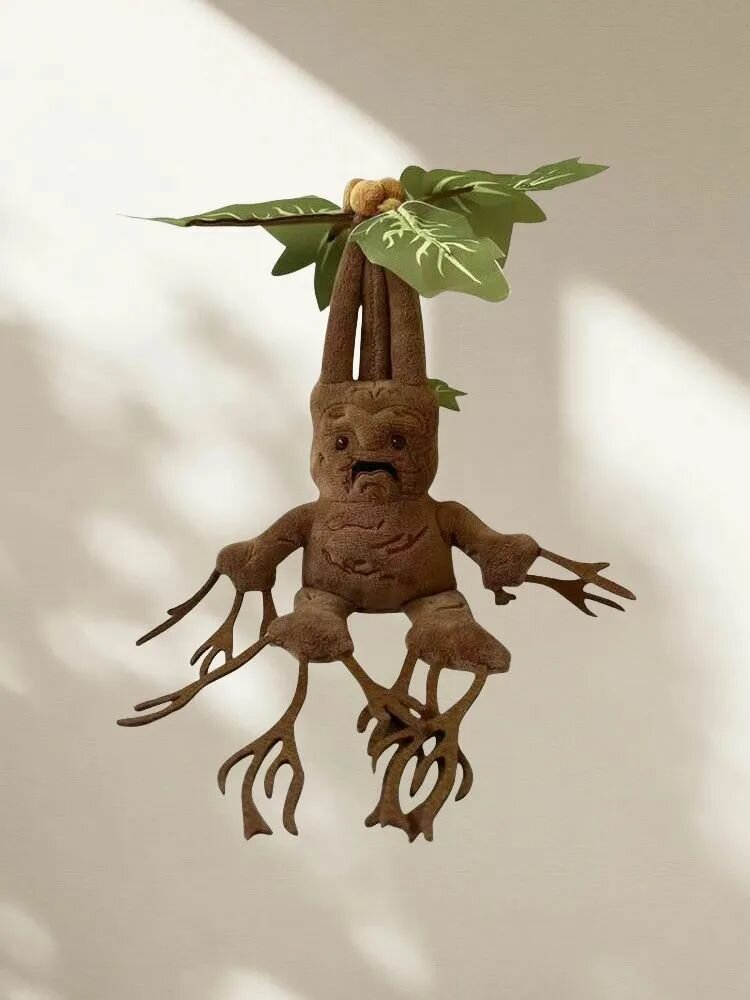 Гарри Поттер Mandrake Мандрагора плюшевая игрушка