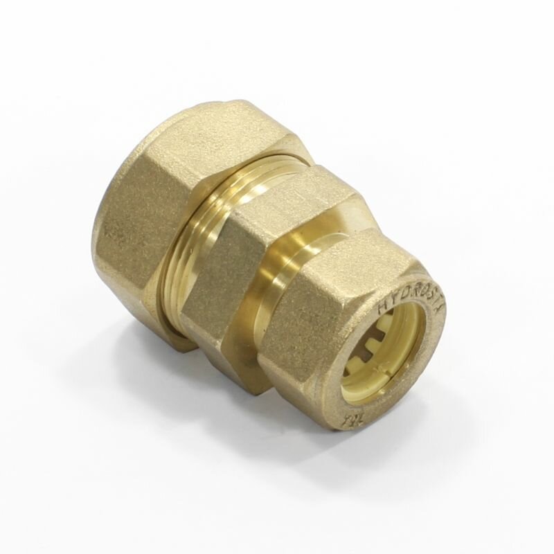 Муфта 20-15, Hydrosta SR, обжим-обжим, латунь