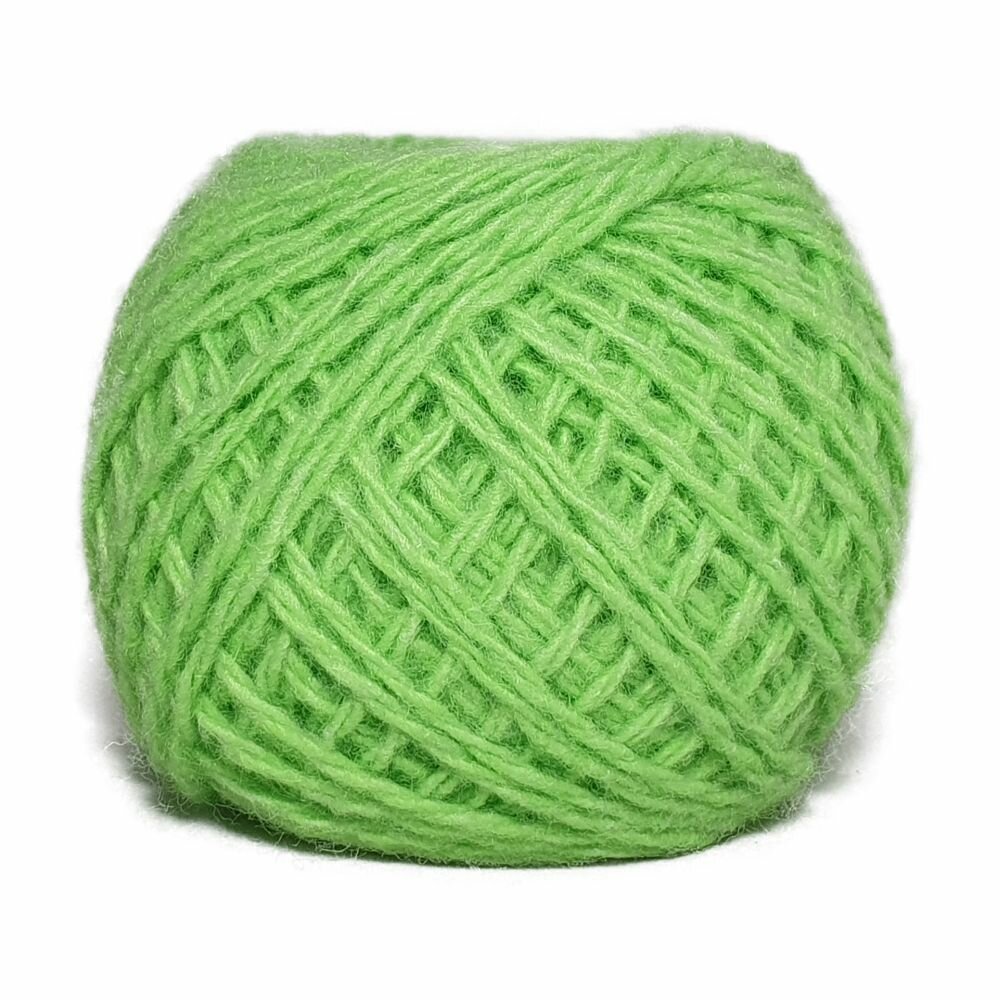 Пряжа Прочее Акрил Кисловодск, яр. салат - 038, 100% акрил, 10 мотков, 40 г, м.