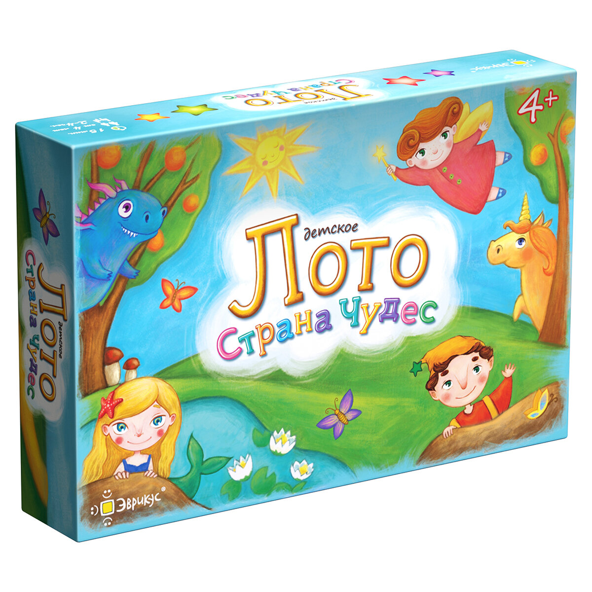 Настольная игра "Эврикус" "Лото детское Страна чудес" BG-12056