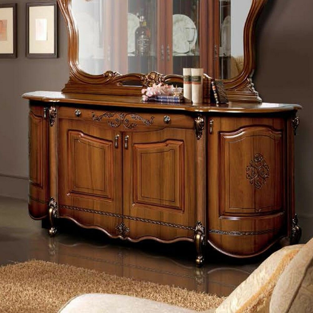 Комод Слониммебель "Аллегро 5", классический стиль, МДФ, ЛДСП, коричневый