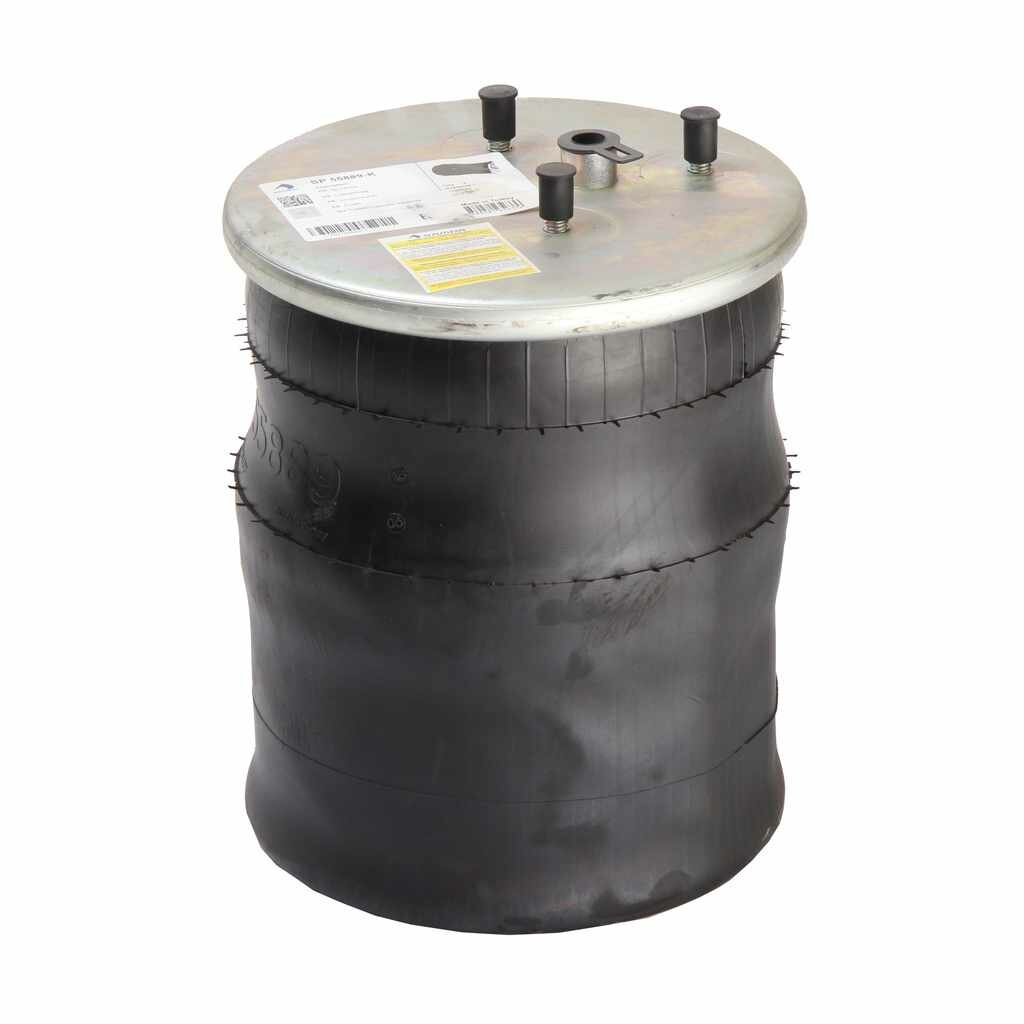 Пневморессора DAF 75,85,95CF, XF95,105 (без стакана) (3 шп. M10мм,1 штуцер M16х1.5мм), SP55889, SAMPA