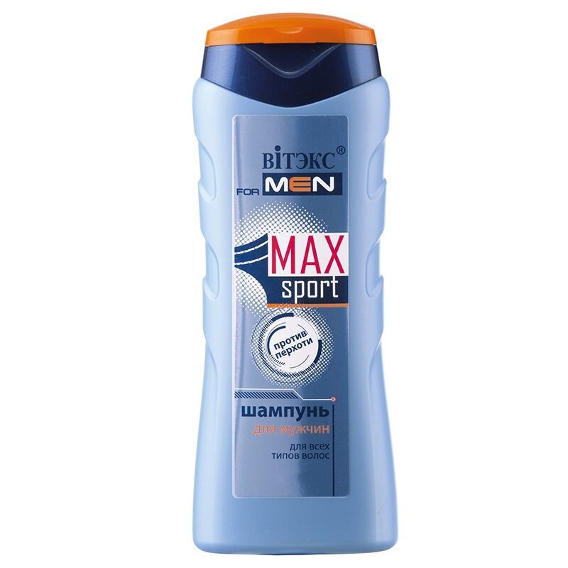 Шампунь Vitex For Men Max Sport для всех типов волос против перхоти 250 мл