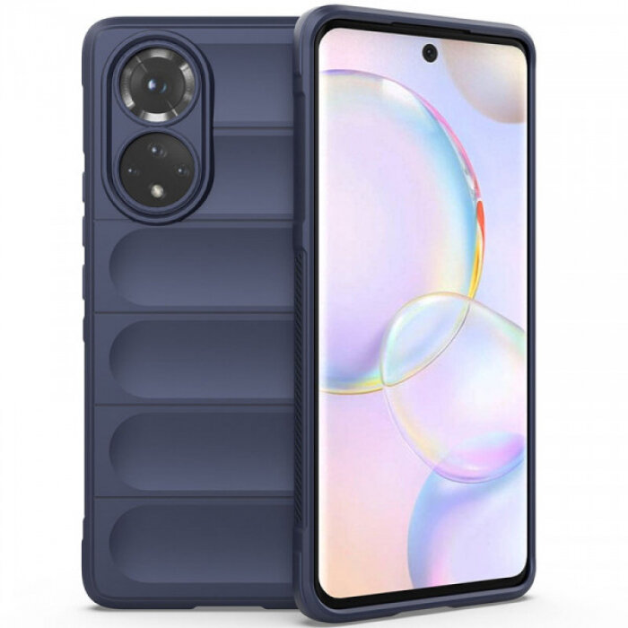 Flex Silicone Противоударный чехол для Honor 50 / Huawei Nova 9 с защитой камеры и микрофиброй