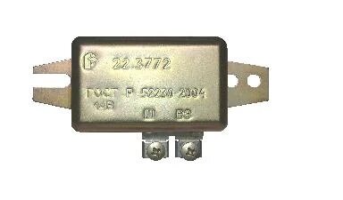 Реле-регулятор генератора УАЗ, для а/м ГАЗ-53 (22.3772) "Ромб"