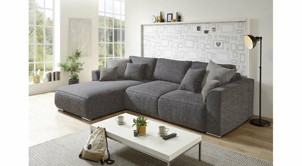 Диван угловой Harizma-Mebel "Париж Мод6", еврокнижка, 340x160x90 см