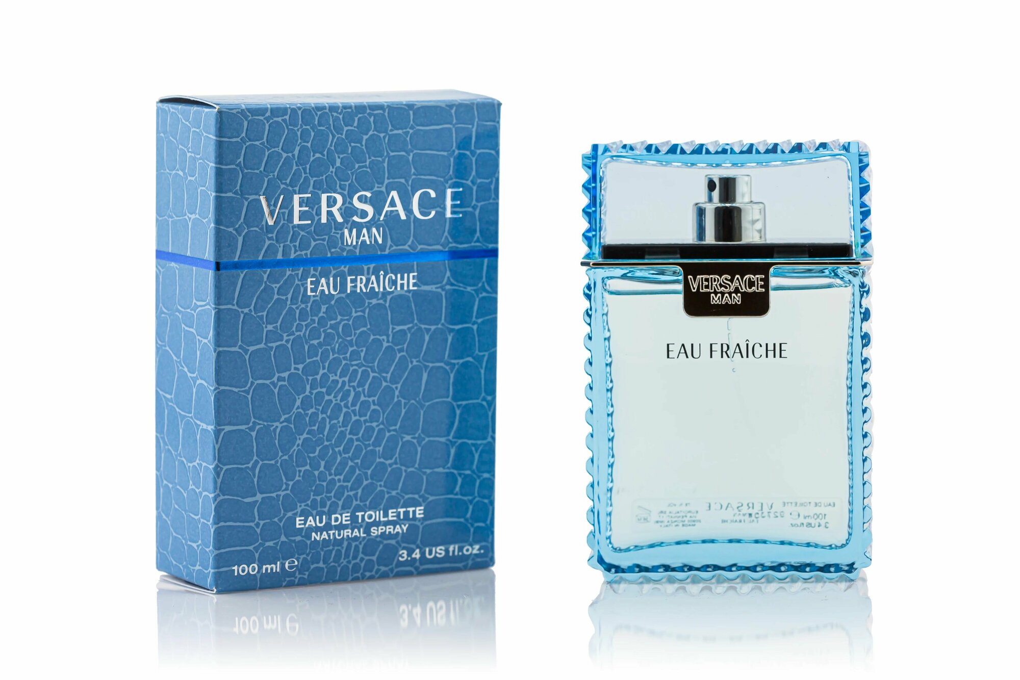 Туалетная вода Versace Versace Man Eau Fraiche для мужчин, 100 мл. Версаче Фреш мужские.