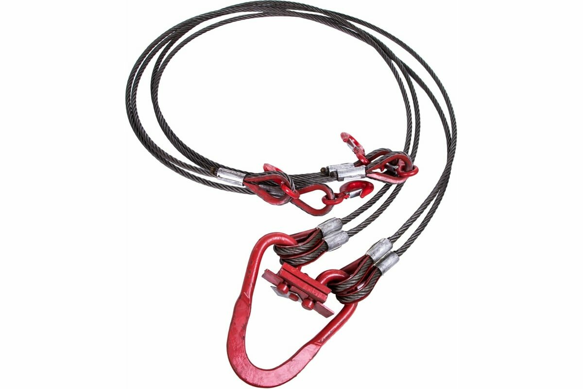 Строп-Стор Строп грузовой 4СК-3.2т/1.50м (опрессовка) [канат ?12,0] S10095