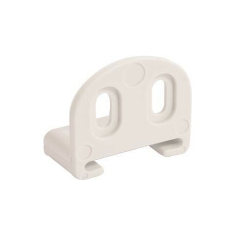 Уголок крепления фасада двери (направляющая) для холодильника Indesit, Ariston, Hotpoint, Whirlpool, Ikea, Bauknecht 113700