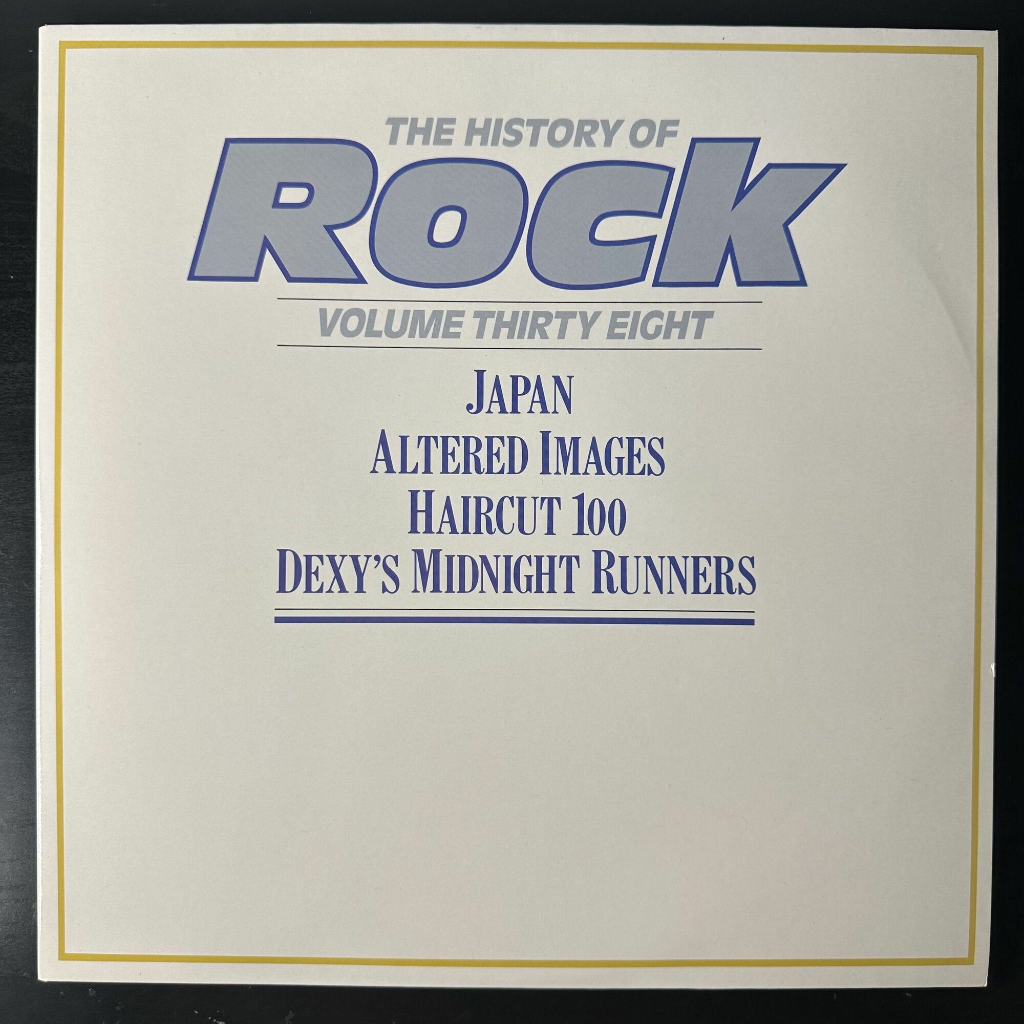 Виниловая пластинка Сборник History Of Rock 38 2LP (Англия 1986г.)