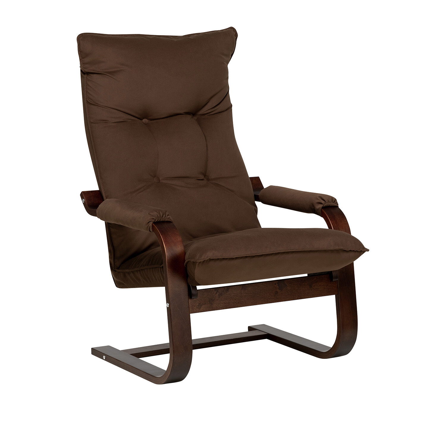 Кресло-трансформер Leset Оливер V23 молочный шоколад/Орех текстура