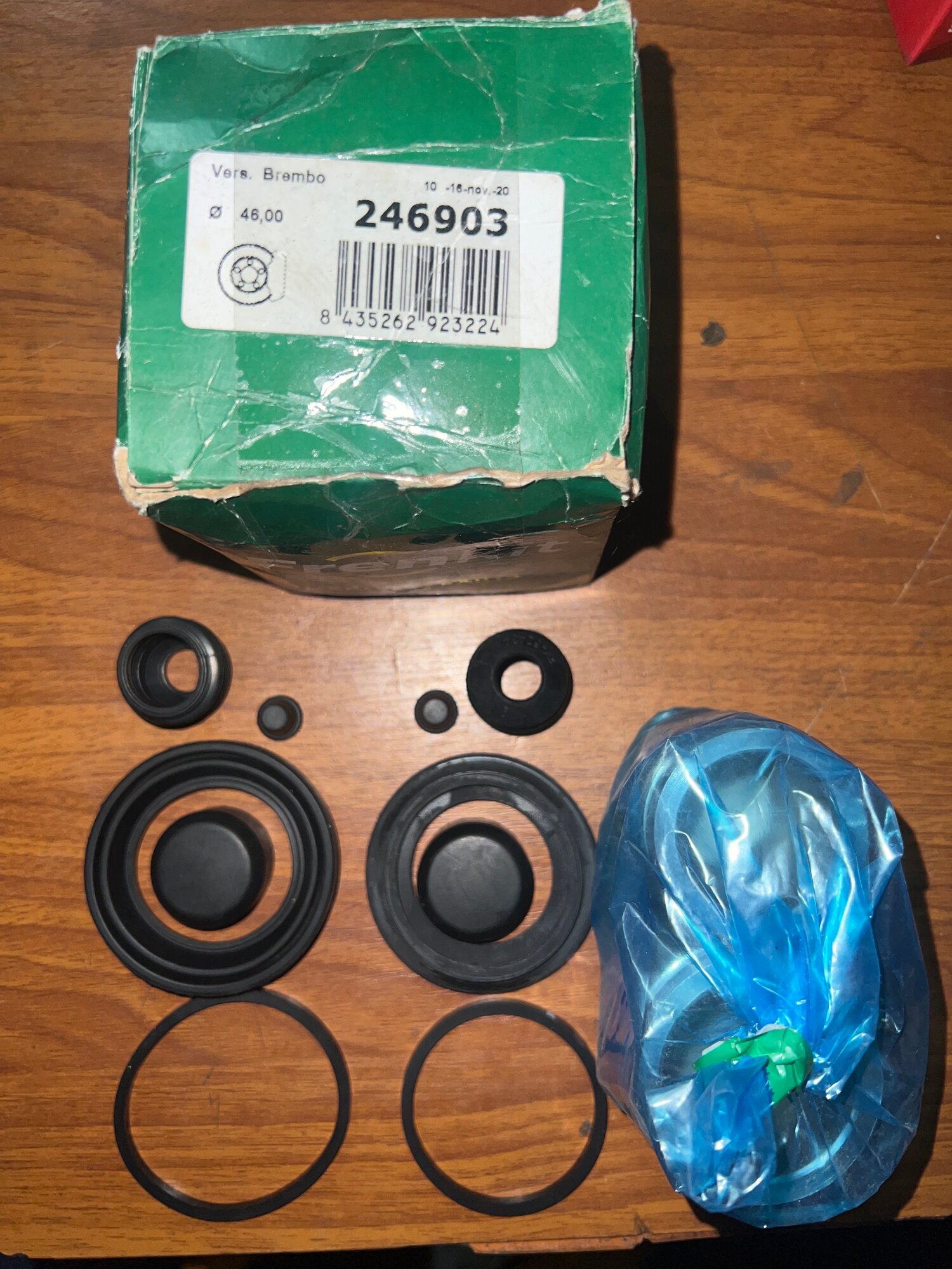 FRENKIT 246903 F246903_рем. диск. торм. с 2 поршнем перед! d46/52\Citroen Jumper, Peugeot Boxer, Fiat Ducato 02>