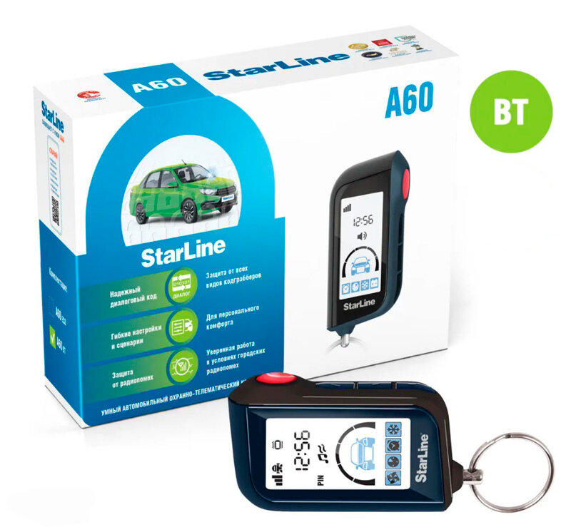 Автосигнализация StarLine A60 BT