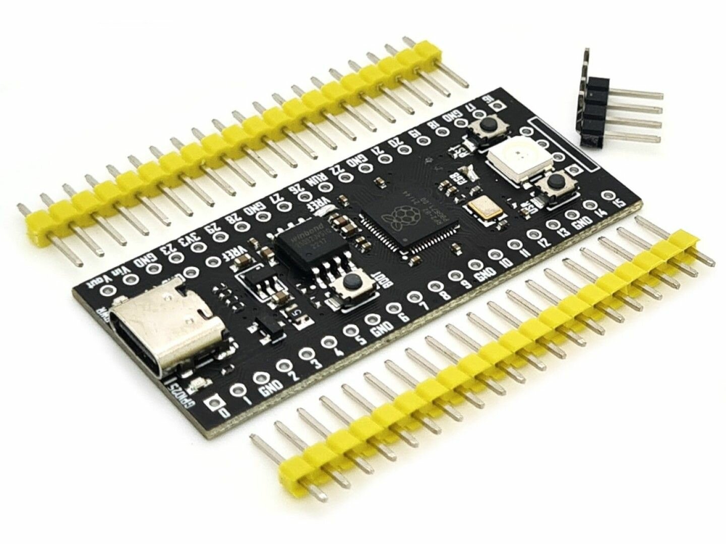 Модуль Raspberry Pi Pico Black Board RP2040 4Mb type-c