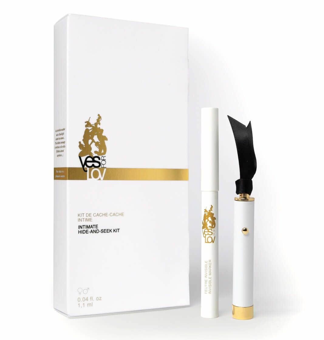 Набор для пар Yes-for-Lov Intimate Hide and Seek Kit, флуоресцентный маркер YESforLOV Набор для пар Yes-for-Lov Intimate Hide and Seek Kit, флуоресцентный маркер