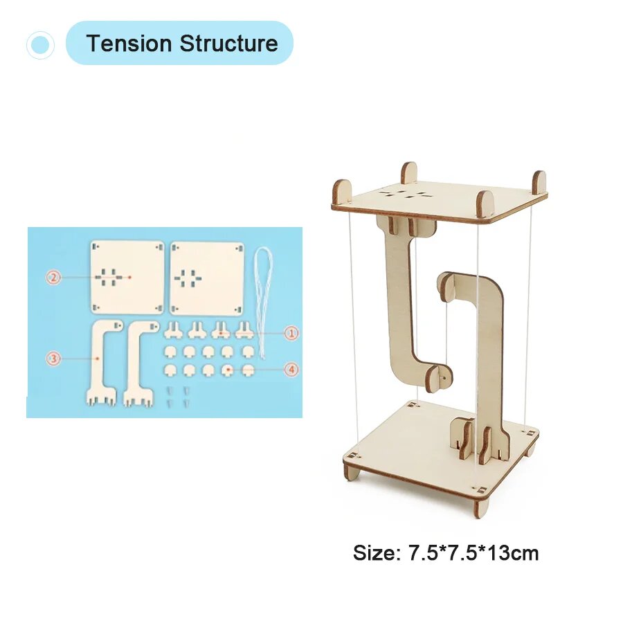 Набор для сборки физической модели STEM для детей от 14 лет Tension