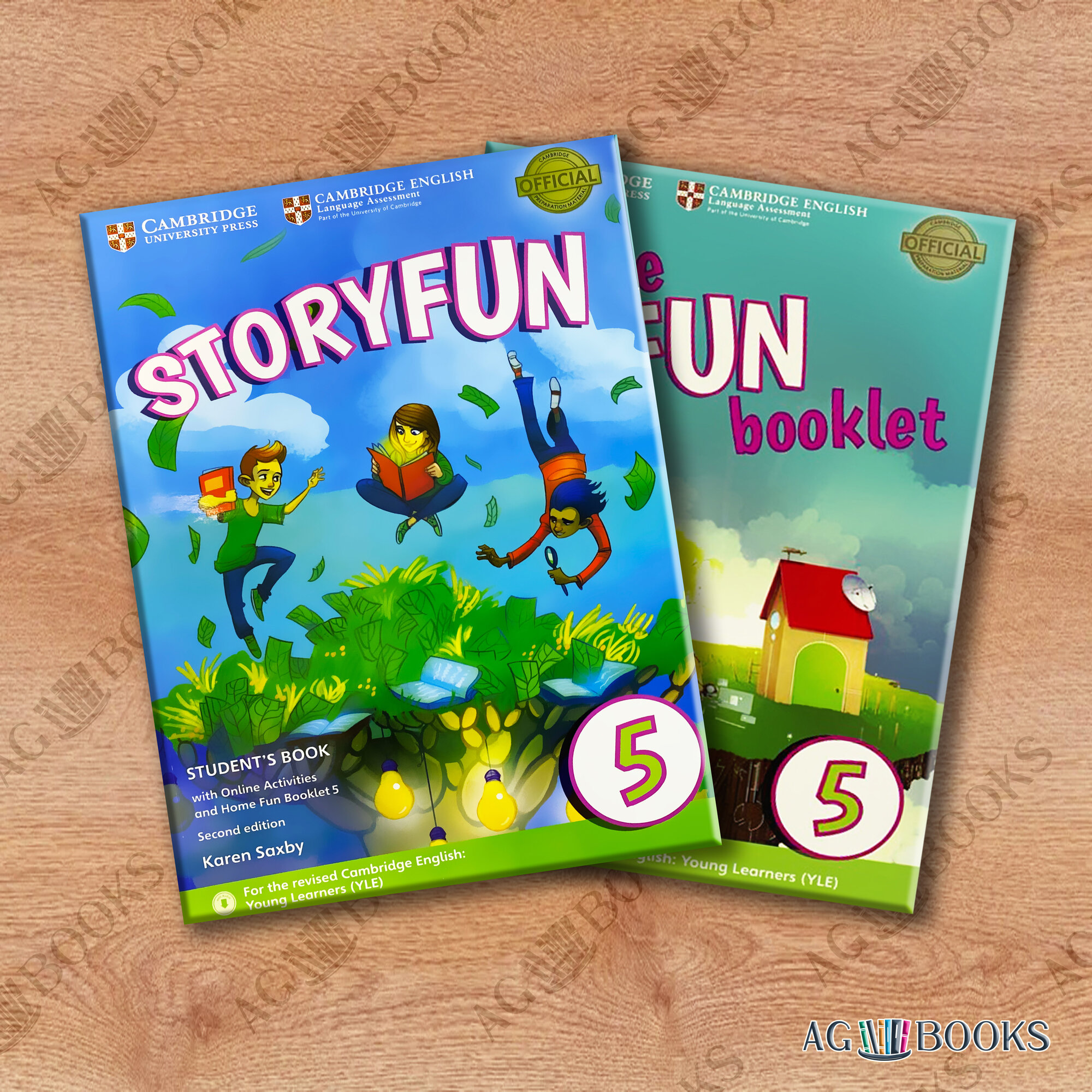 Storyfun 5 учебник + буклет + CD (без кода доступа к онлайн-ресурсам)