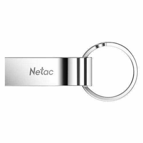 Флешка USB NETAC U275 4ГБ, USB2.0, серебристый [nt03u275n-004g-20sl]