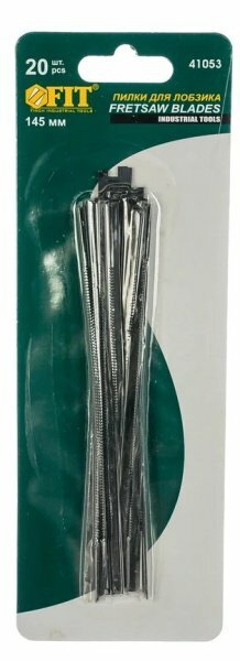Пилки д/ руч лобзиков FIT