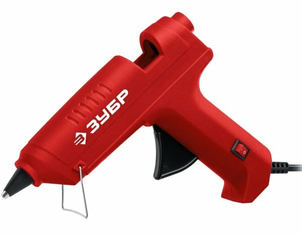 ЗУБР d 11 мм, выход клея 10 г/мин, термоклеевой пистолет электрический, Мастер (06851-11)
