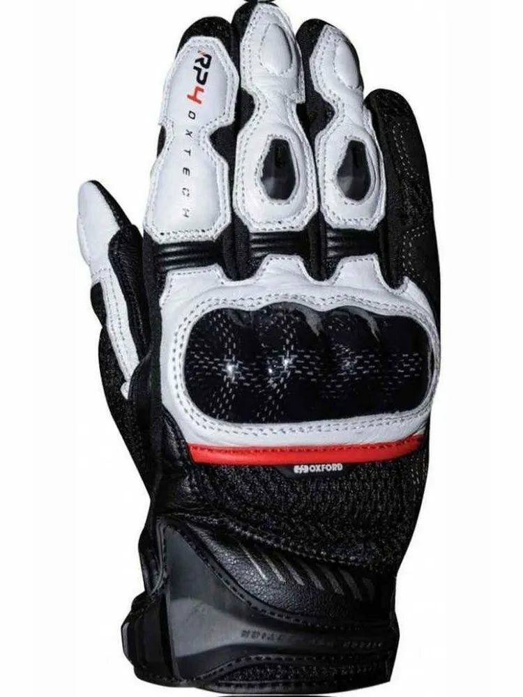 Мотоперчатки OXFORD RP-4, черный белый, L