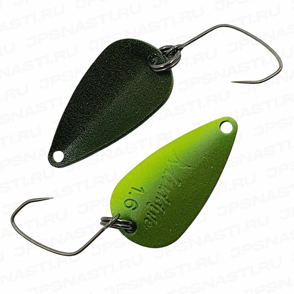 Колеблющаяся блесна для ловли форели Ivyline Muddyle, 1.6 гр, M15 / Форелевые приманки для рыбалки