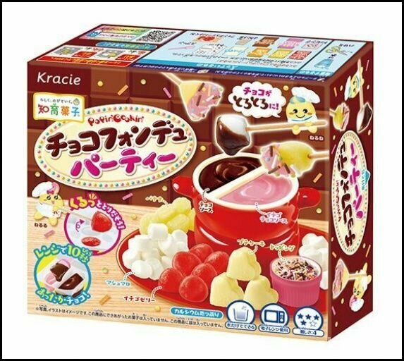Эксклюзивный набор для создания шоколадного фондю Popin Cookin Kracie юным кулинаром