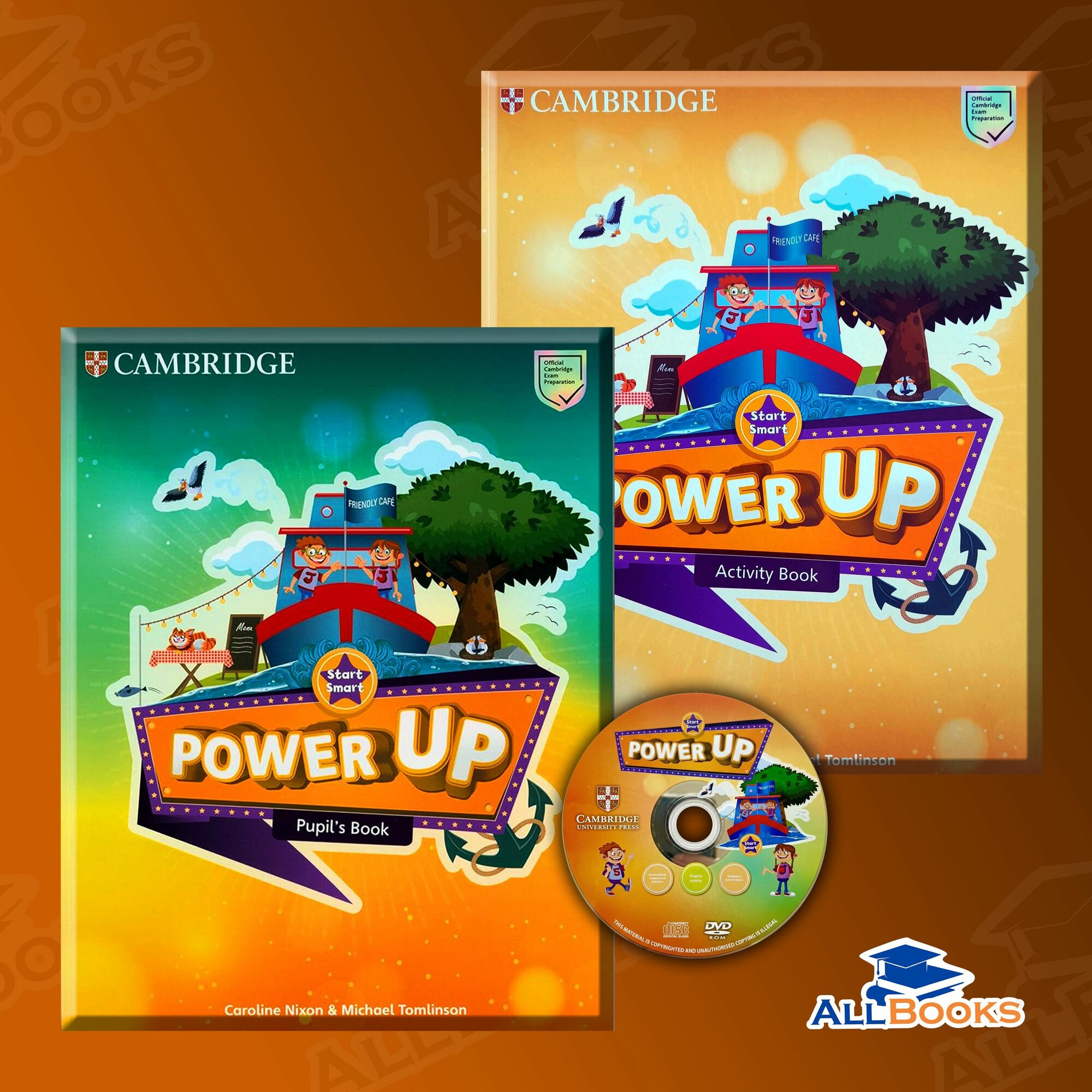 Power Up smart start комплект: Pupil's Book + Activity Book + Диск