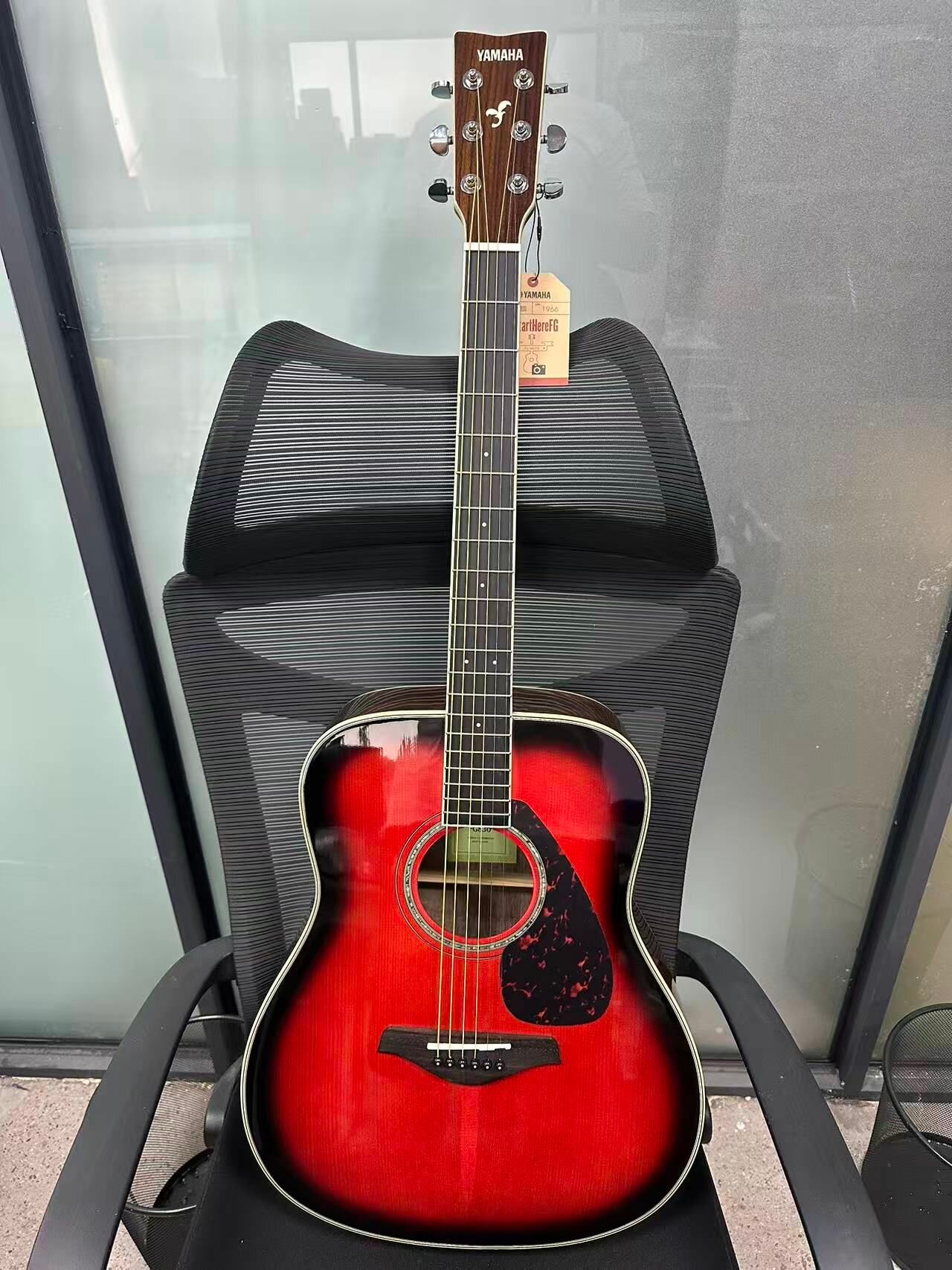 Yamaha FG830 TBS Гитара акустическая, цвет Tobacco Brown Sunburst