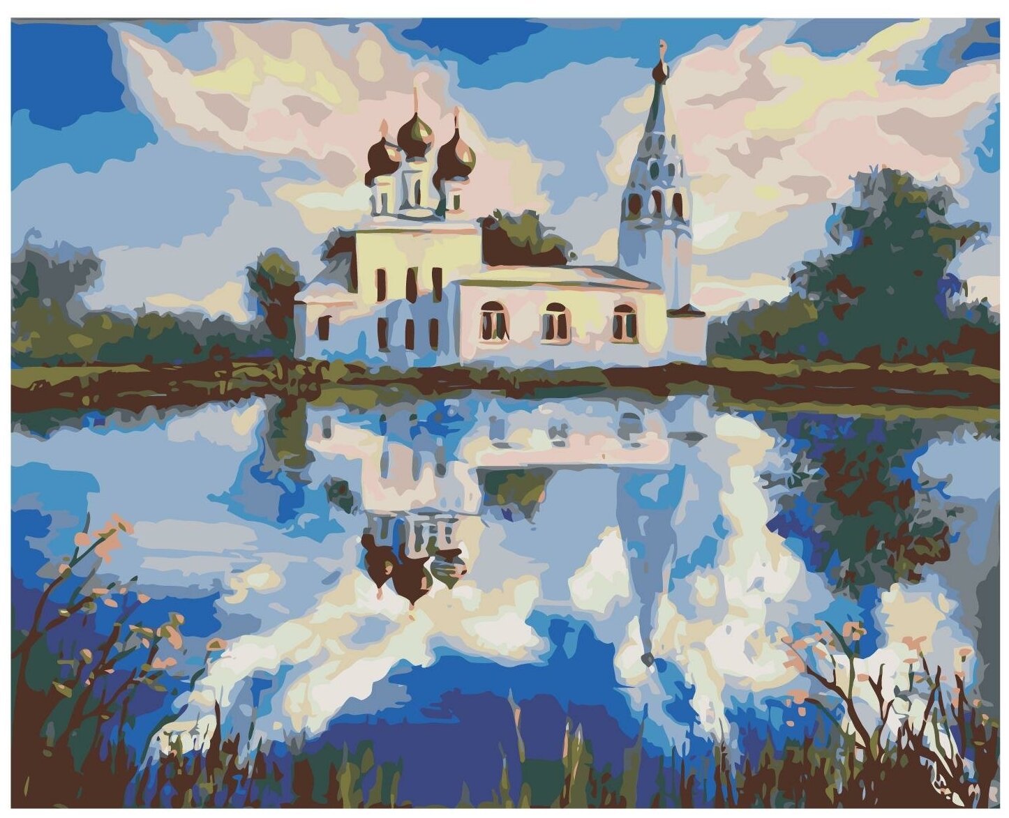 Картина по номерам, "Живопись по номерам", 40 x 50, LV04