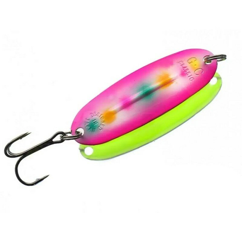 Блесна колеблющаяся Grows Culture WillMans 55мм, 7гр, цвет 024(Glow)