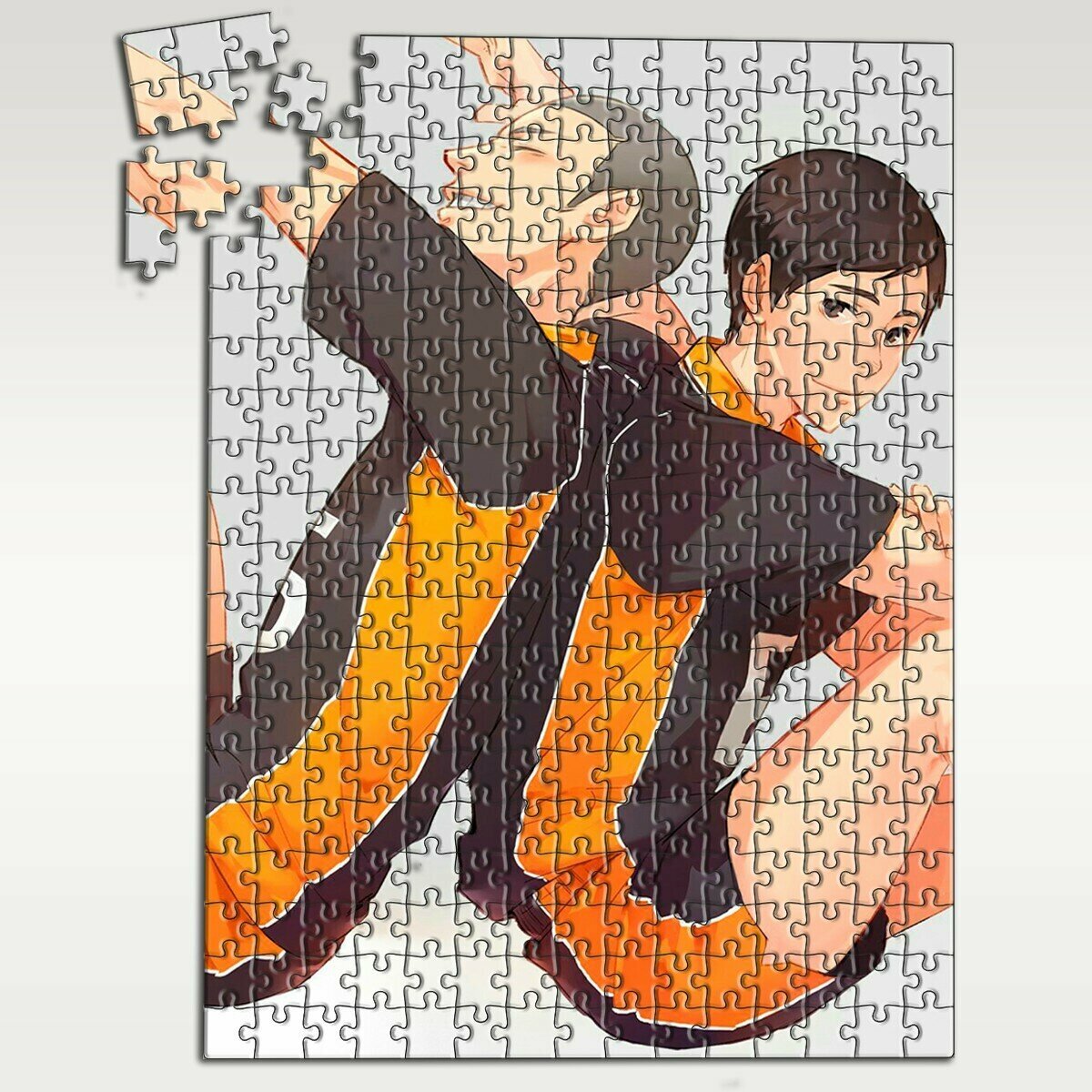Пазл картонный А3: модель Аниме Волейбол Haikyuu - 7322 П