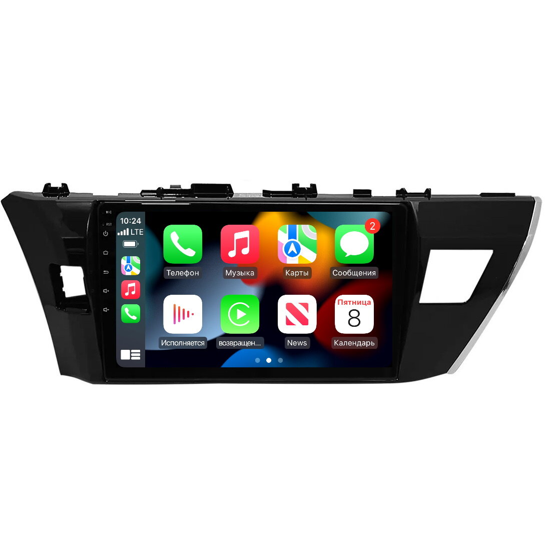 Магнитола CRS-300 Тойота Королла 2013-2016 Toyota Corolla E160-180 - Android 13 - CarPlay - IPS - DSP 36 полос - Кулер