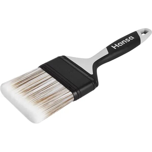 Кисть универсальная плоская Hansa Perfekt синтетическая щетина 70 мм