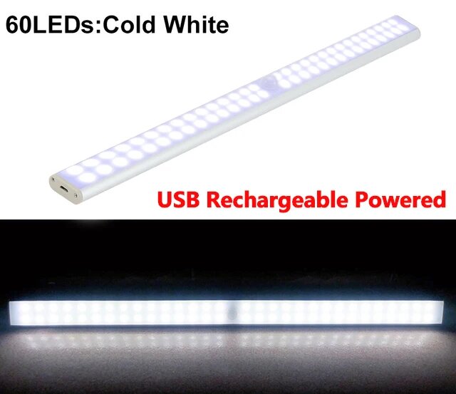 Светодиодная лента 60 LED Cold White USB