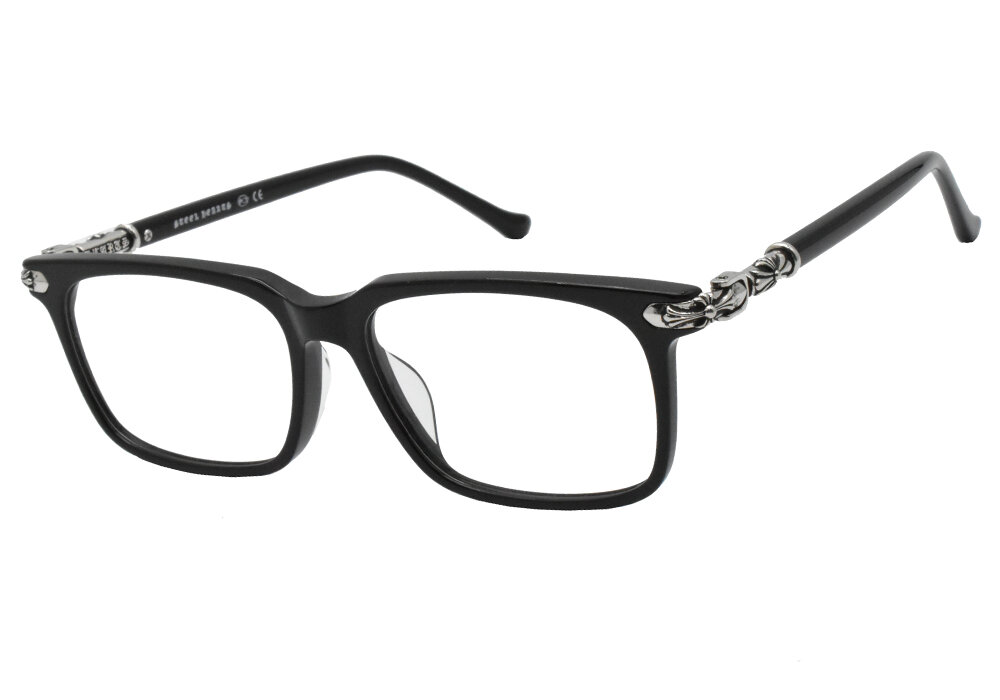 Оправа для очков STEEL HEARTS SHS7003 01 пол Мужской форма оправы Прямоугольная цвет оправы Чёрный