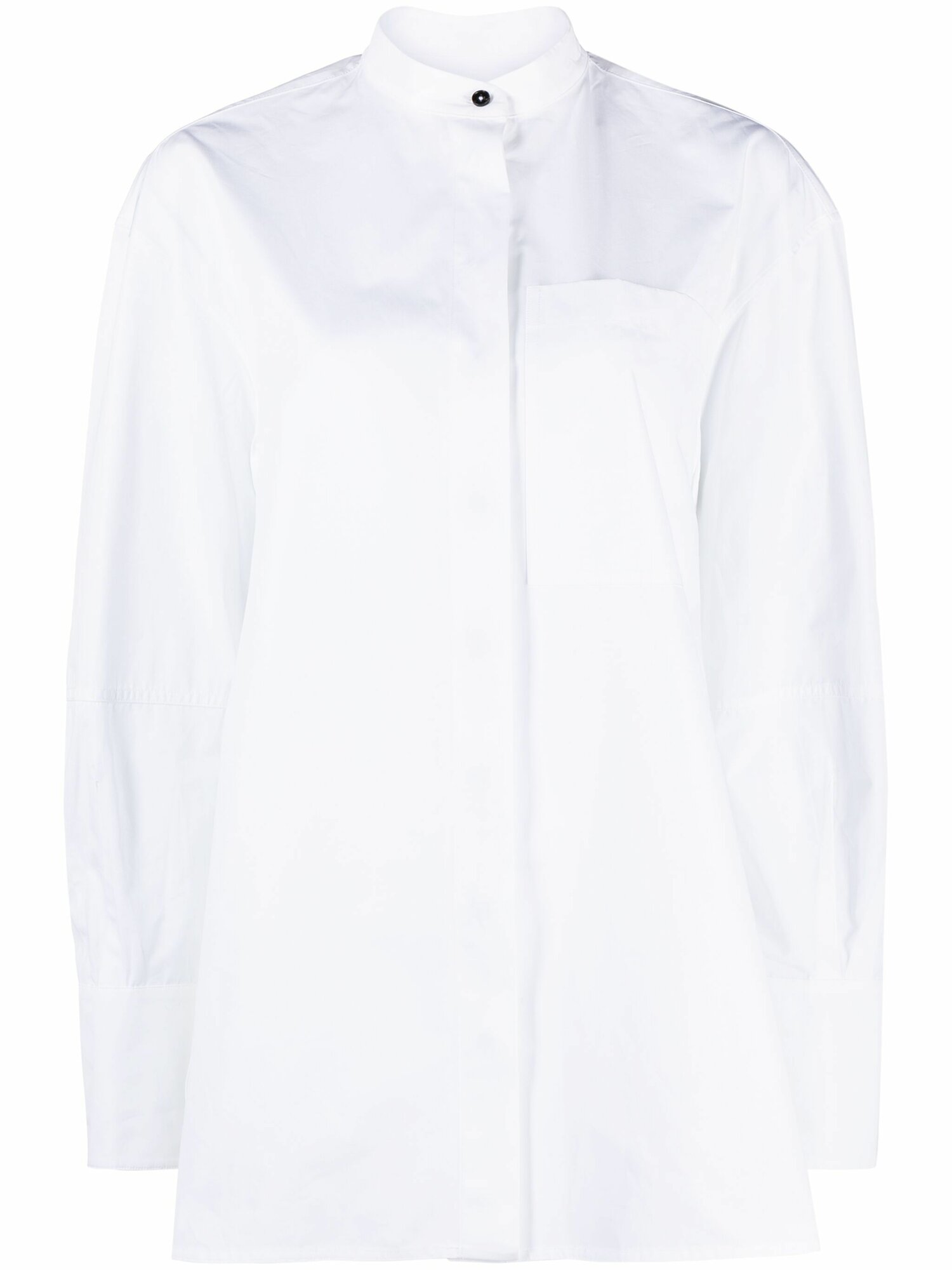 Рубашка Jil Sander Рубашка с воротником-стойкой