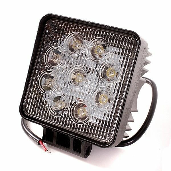 Фара Lumen-27WS Super slim Epistar (квадратная) светодиодная MLPSSE27WS2416F