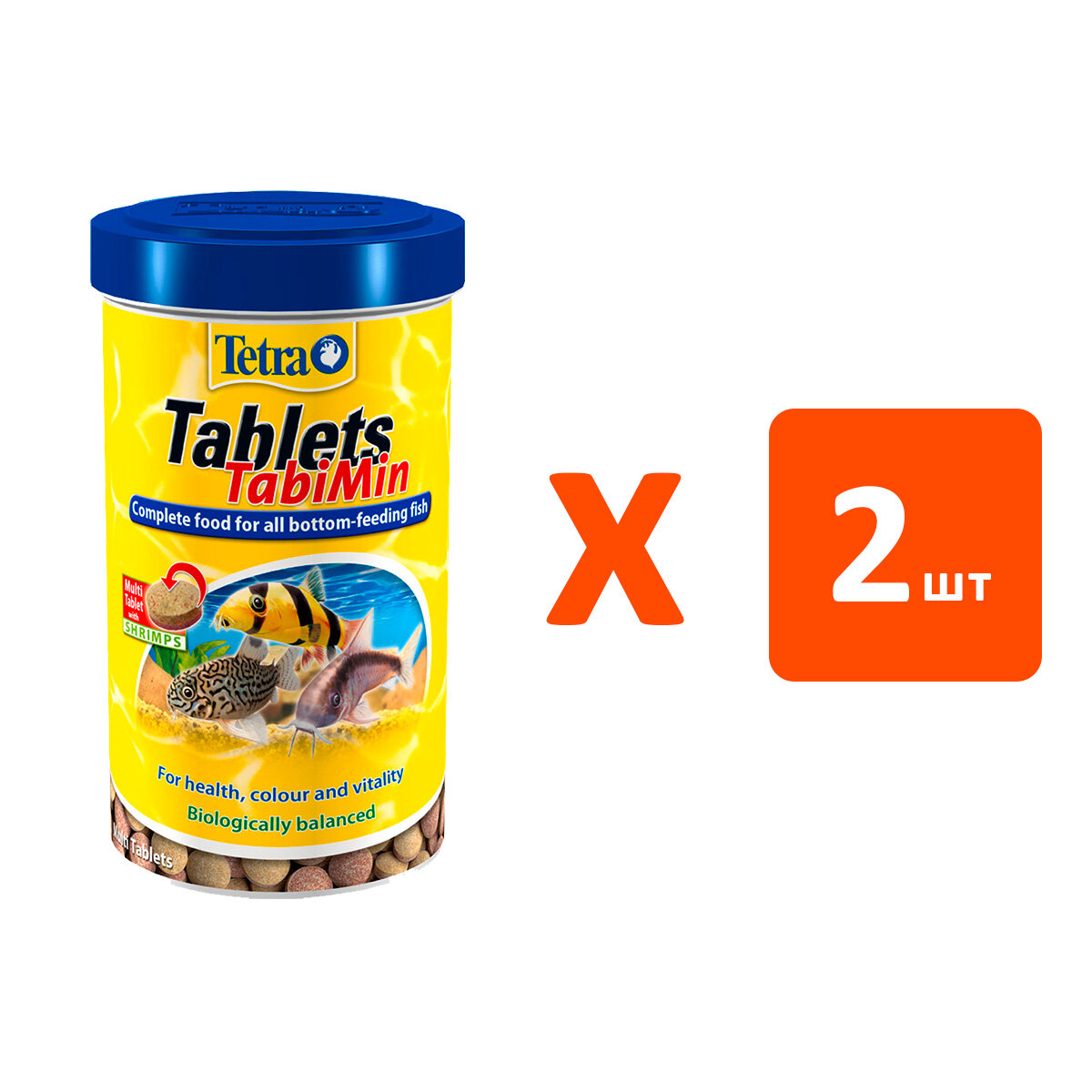TETRA TABLETS TABIMIN корм таблетки для донных рыб (2050 т х 2 шт)