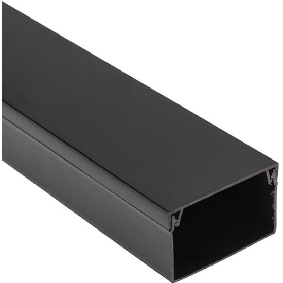 Кабель-канал Rexant 40х25x2000 мм черный 16 шт. (32 м/уп.)