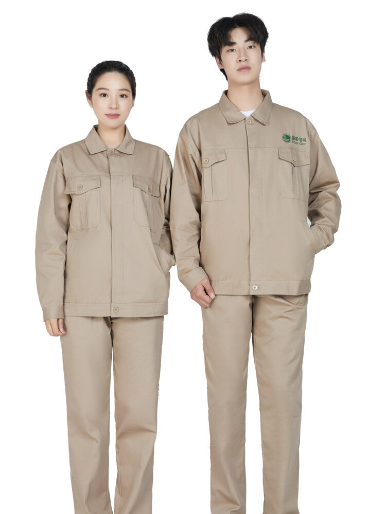 Комплект одежды костюм антистатический, износостойкий, дышащий, летний, бежевый, размер XXL