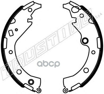 К-т бараб. тормоз. колодок Toyota Rav 4 2001-05 Trusting арт. 115339